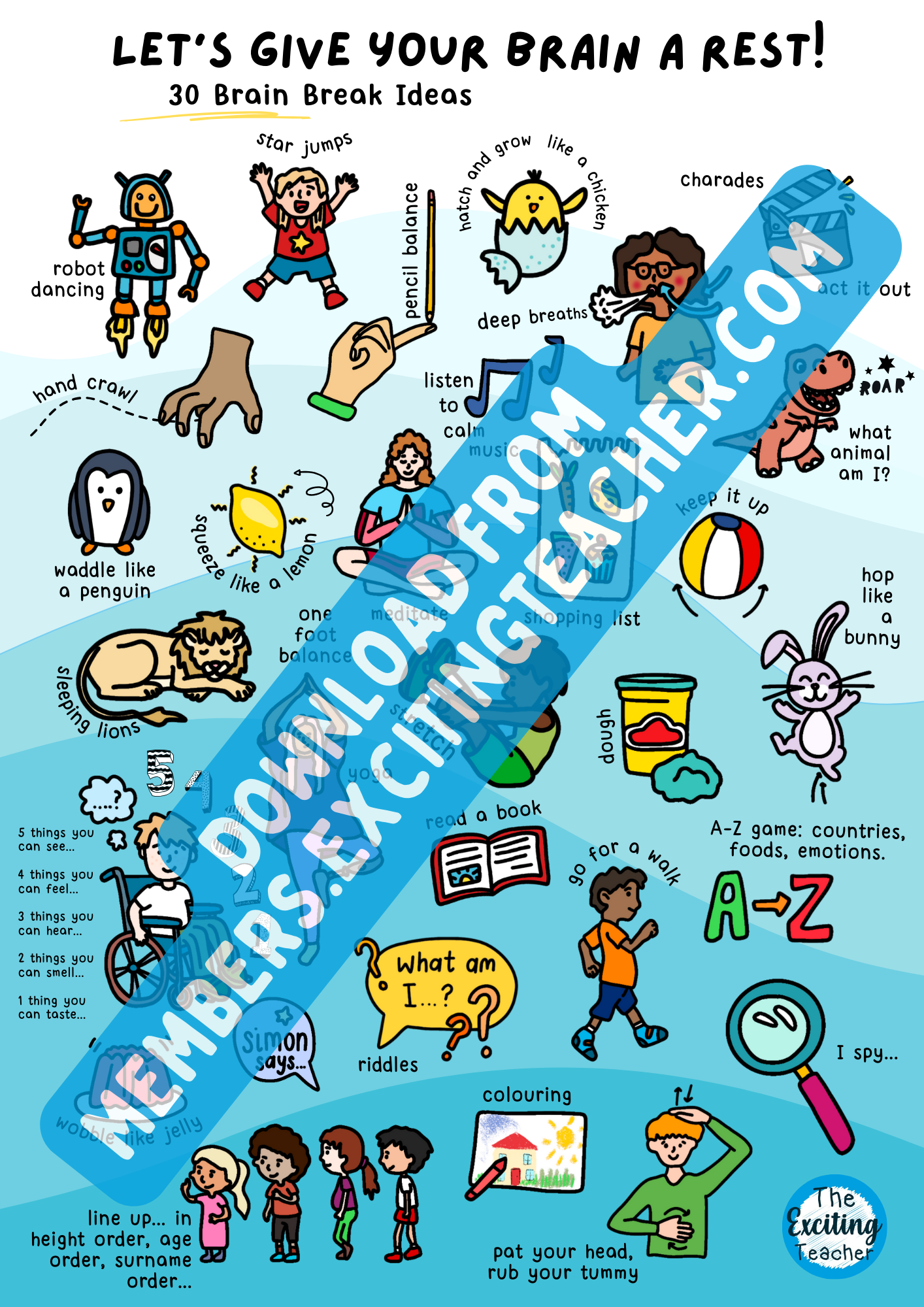 Children and Classroom Brain Breaks? It Really Works Wonders!